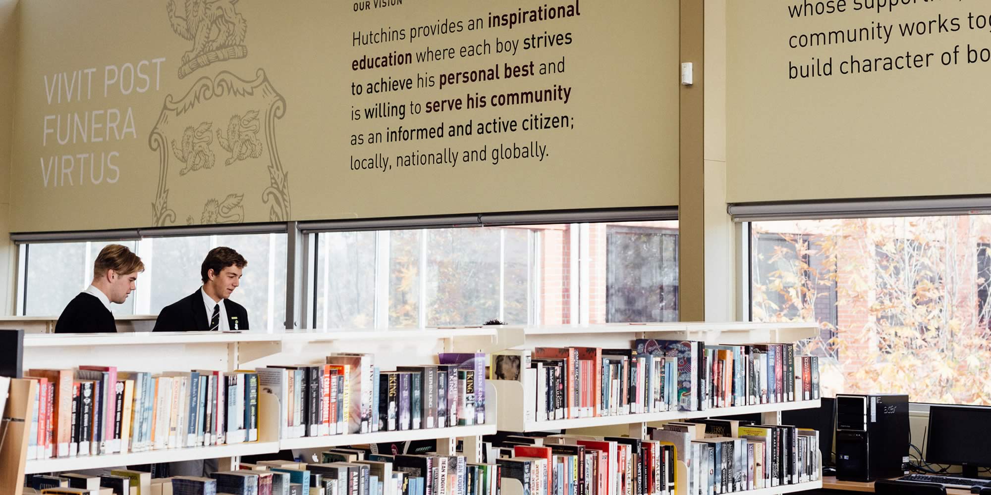 Libraries | The Hutchins School, Hobart Tasmania